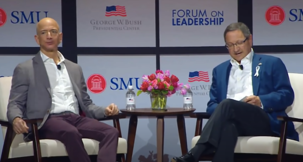 "It is always day one" says Amazon CEO Jeff Bezos on building the ...